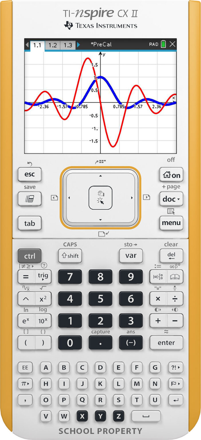 What is the difference between TI-Nspire CX II, CX, Touchpad, and Clickpad handhelds ...