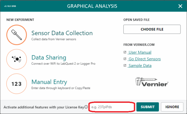 How do I distribute the Graphical Analysis Pro license key to my ...