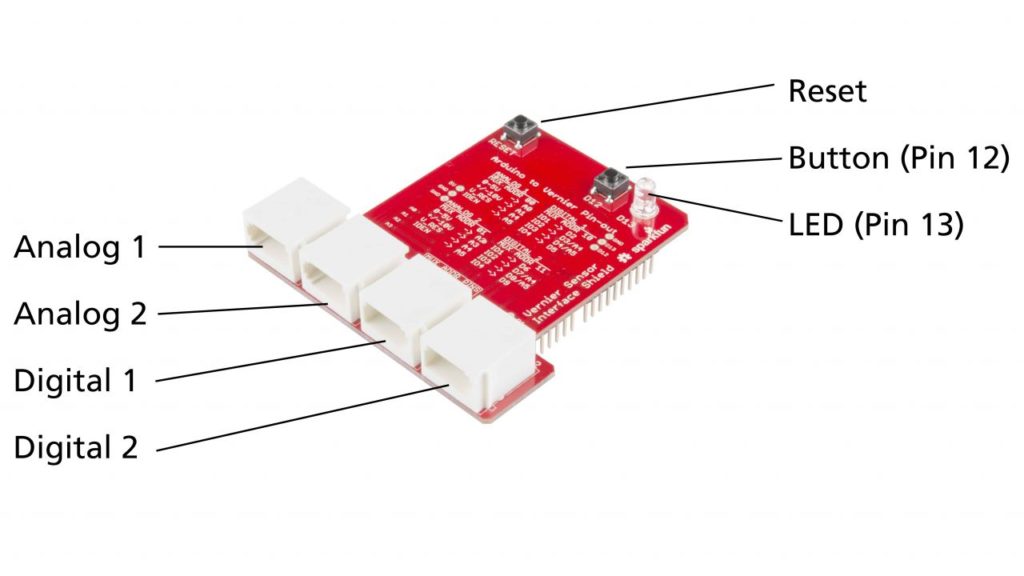 Vernier Arduino® Interface Shield Vernier