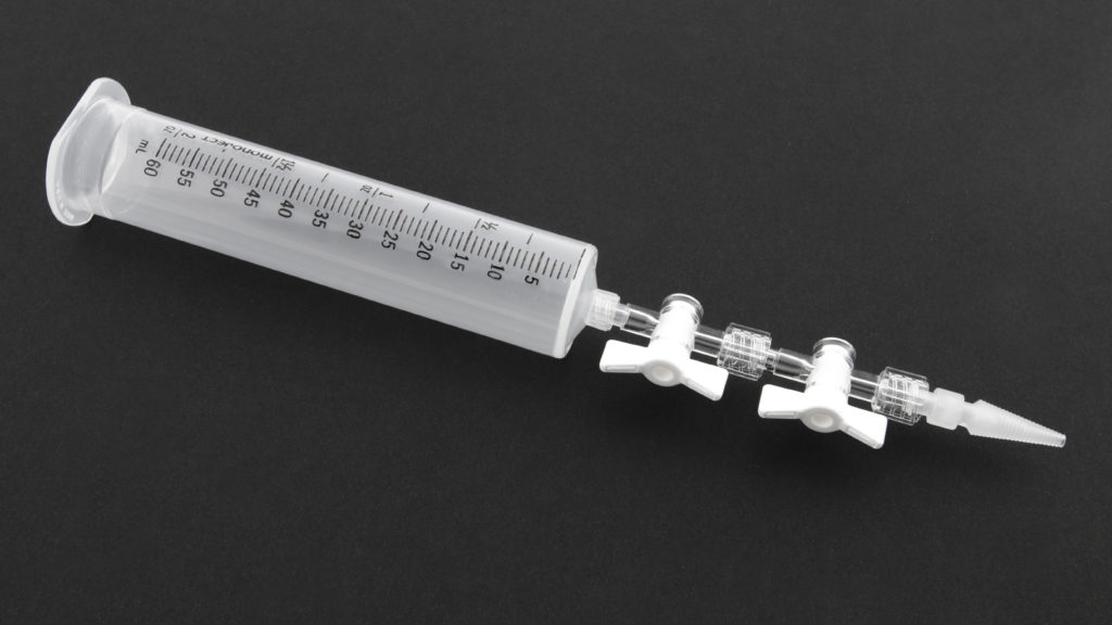 Reagent Reservoir, 2 Valves, and Tip - Vernier