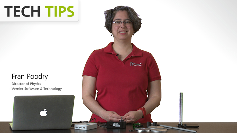 Vernier Rotary Motion Sensor - Tech Tips