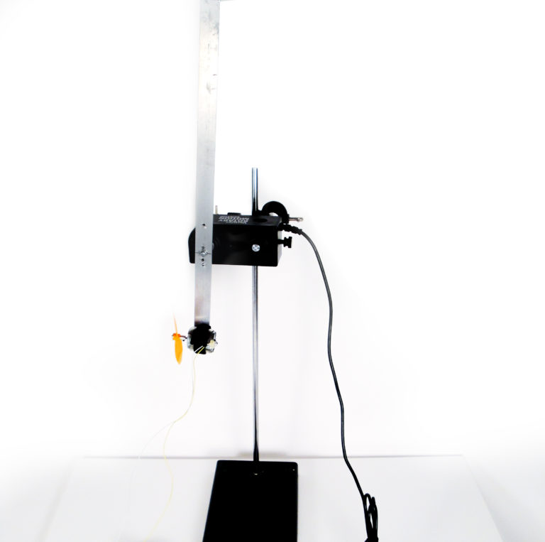 Propeller-Powered Pendulum > Experiment 11 from Engineering Projects with NI LabVIEW and Vernier