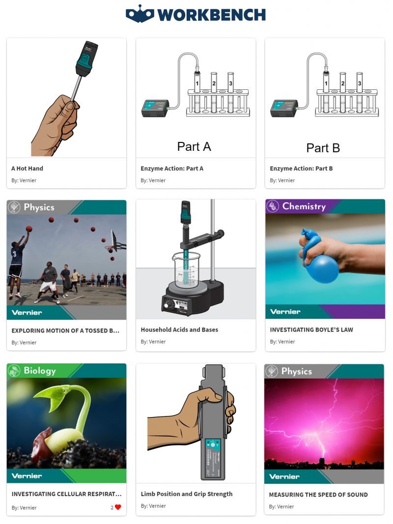 Google Workbench and Vernier Software & Technology - Vernier