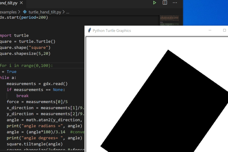 Python® and Vernier Sensors - Vernier