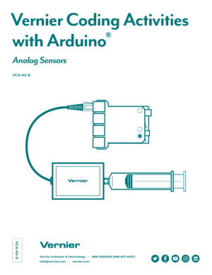 Vernier Coding with Arduino®—Analog Sensor Package - Vernier