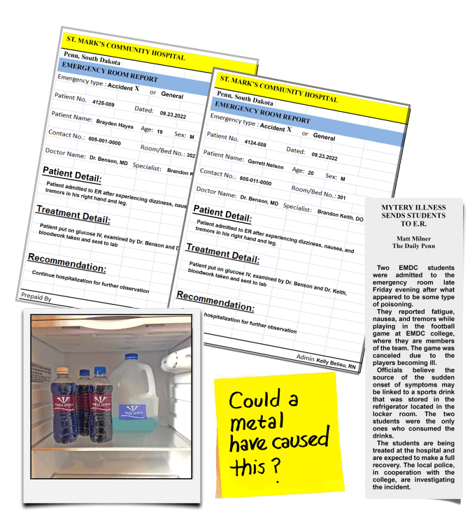 Metal Poisoning > Experiment 12 from Forensic Chemistry Experiments
